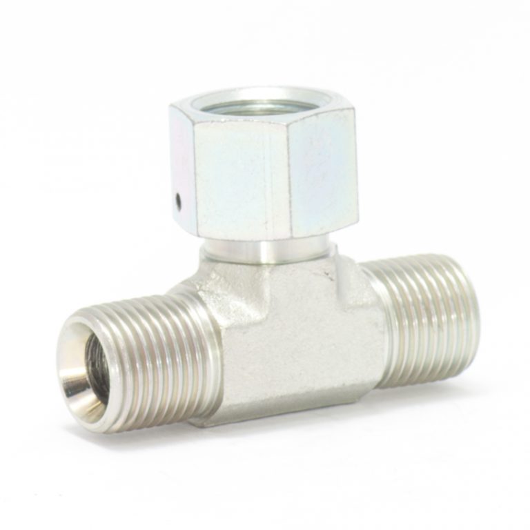 BSP Male x Male x FemaleTee – Apex Fluid Power Ltd.